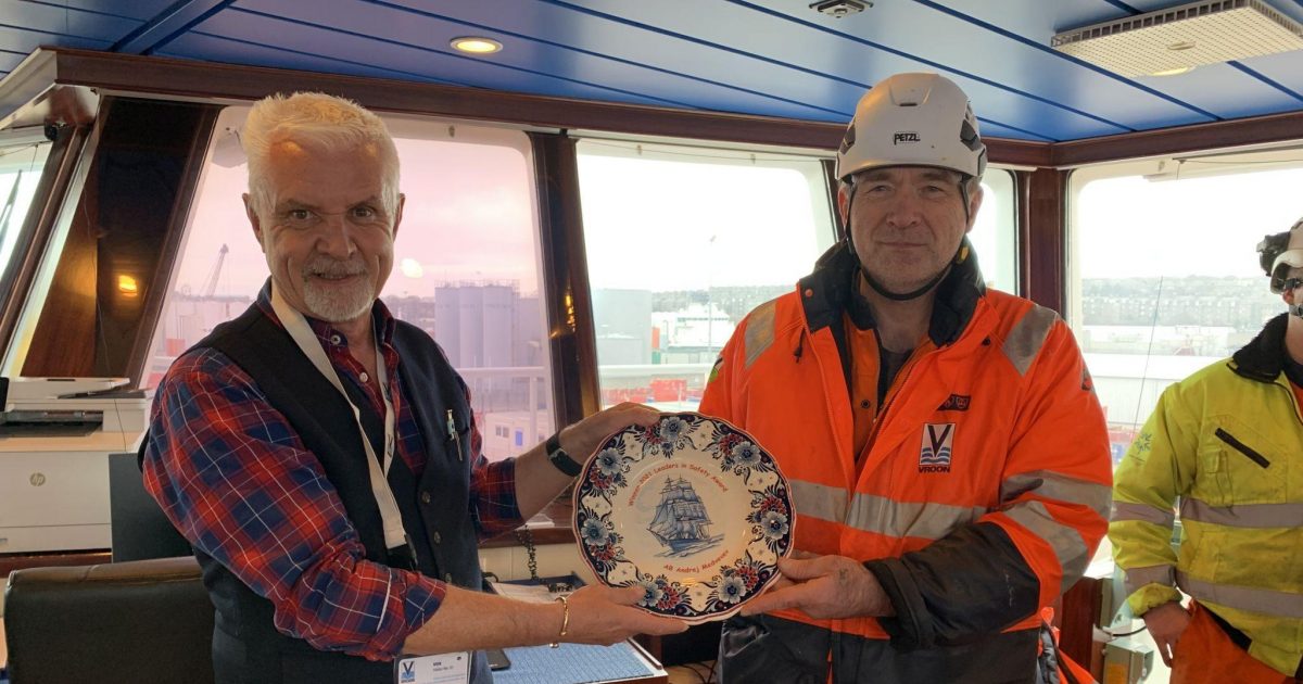 Vroon | Leaders in Safety Award 2021 winner - AB Andrej Medvedev